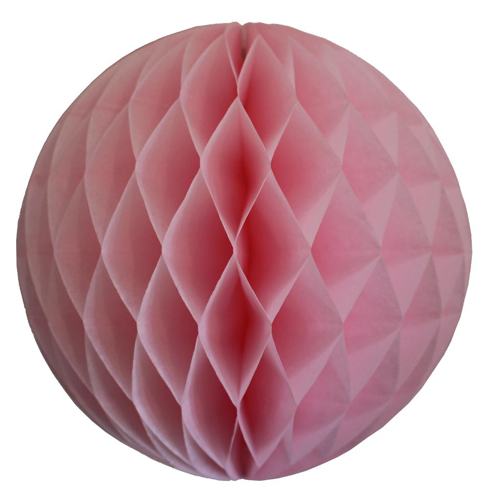 Light Pink 5" Small Honeycomb Tissue Ball - Devra Party – Revelry Goods