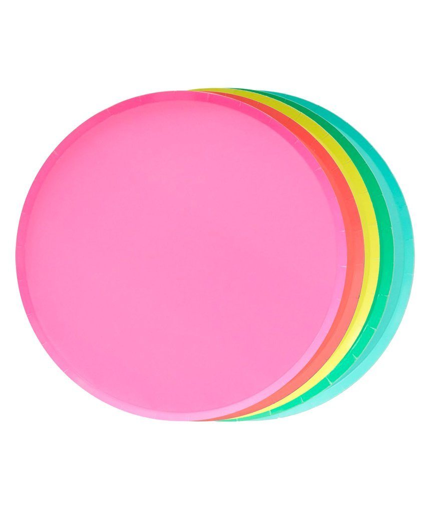 Oh Happy Day Rainbow Large Plate Set – Revelry Goods