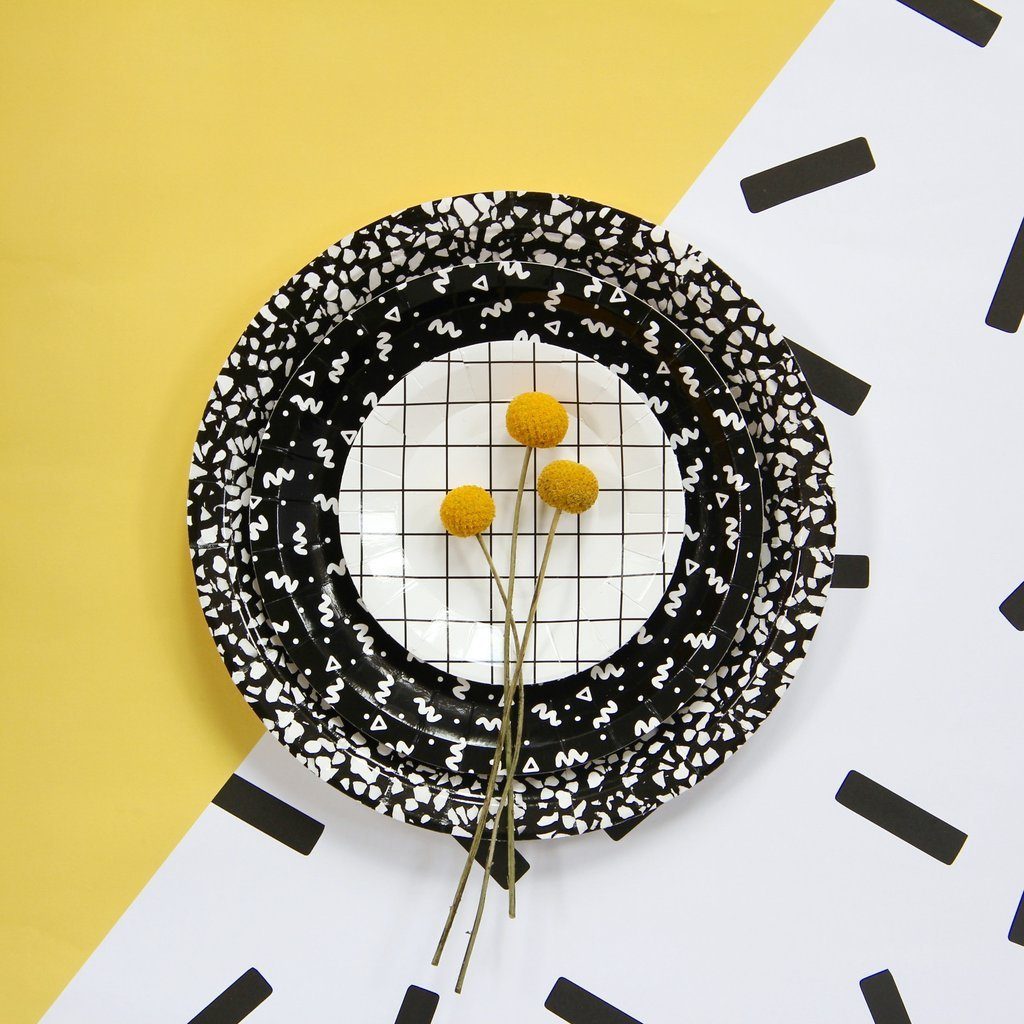 Bash Party Goods Grid Mini Canape Plates – Revelry Goods